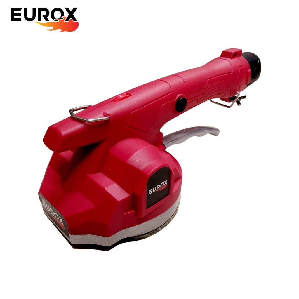 เครื่องสั่นกระเบื้องไร้สาย 12V. EUROX แบตเตอรี่ 2 ก้อน เครื่องสั่นกระเบื้อง ดูดกระเบื้อง ...