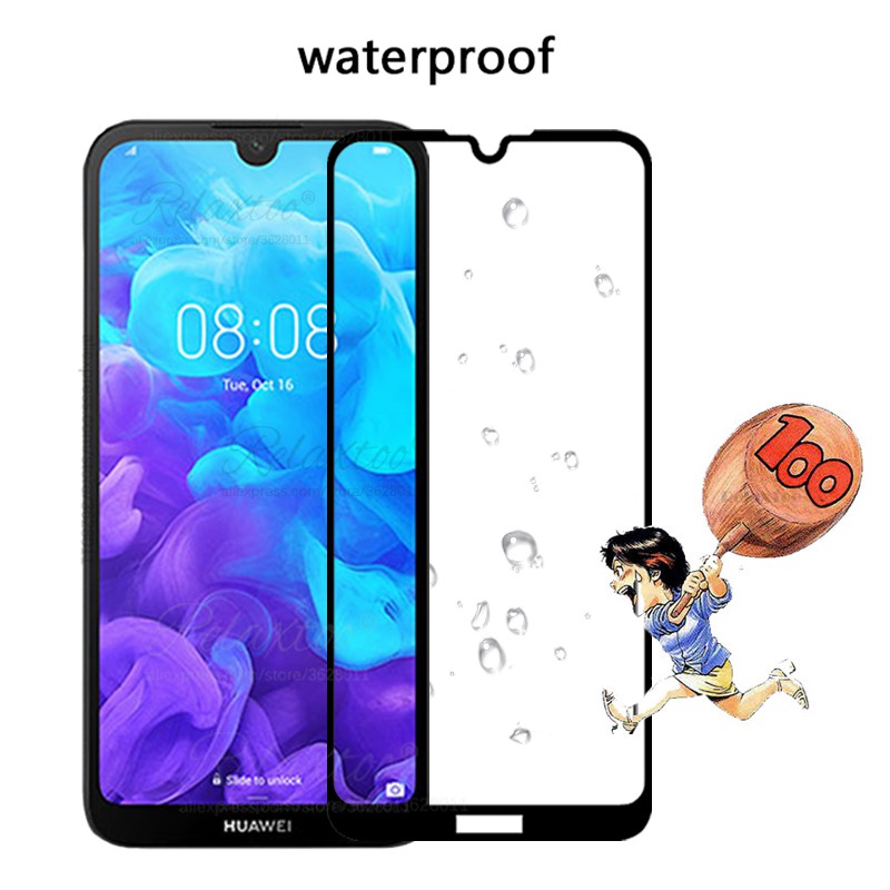 21D 10H สีดำ Huawei Y3 Y5 Y5P Y6 Y6P Y6S Y7 Y7A Y7P Y8 Y8P Y9 Y9A Y9S Pro 2018 2019 2020 เต็มจอ ...