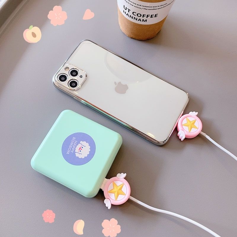 Cable Bite Protector ถนอมสายชาร์จ กันหัก สายเกลียว ตัวถนอมสาย ที่ถนอมสาย เคสสายชาร์จ - supercase ...