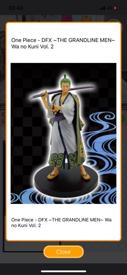 พร้อมส่ง????????โซโร SORO วันพีช One Piece - DFX Wa no Kibi Lot JP ...