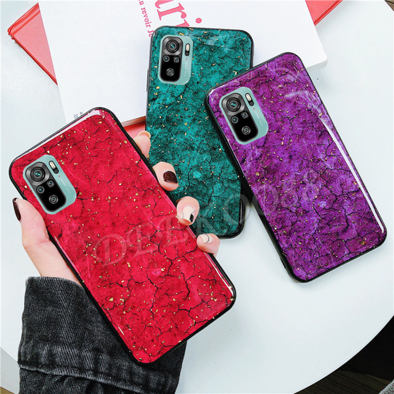 2021 New เคสโทรศัพท์ Xiaomi Redmi Note 10 10S Mi POCO M3 Pro 5G 4G Phone Case Bling Glitter Foil ...