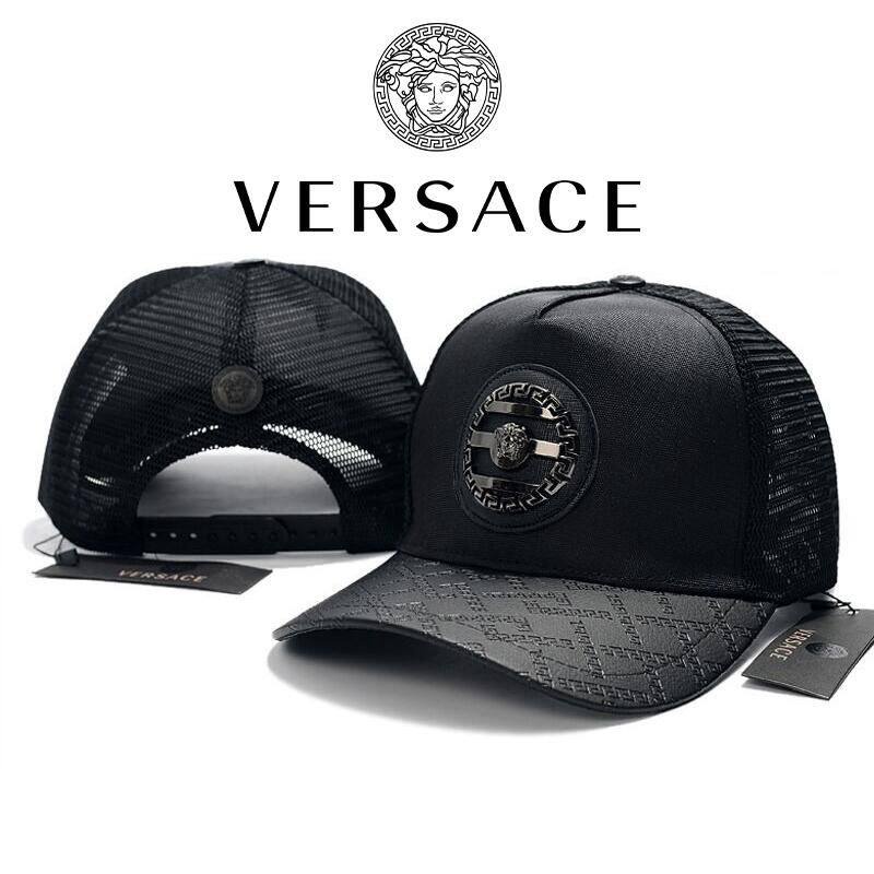 Versace ต้นฉบับปรับหมวกหรูหราครีมกันแดดหมวกผู้หญิงU Nisexหมวกเบสบอล ...