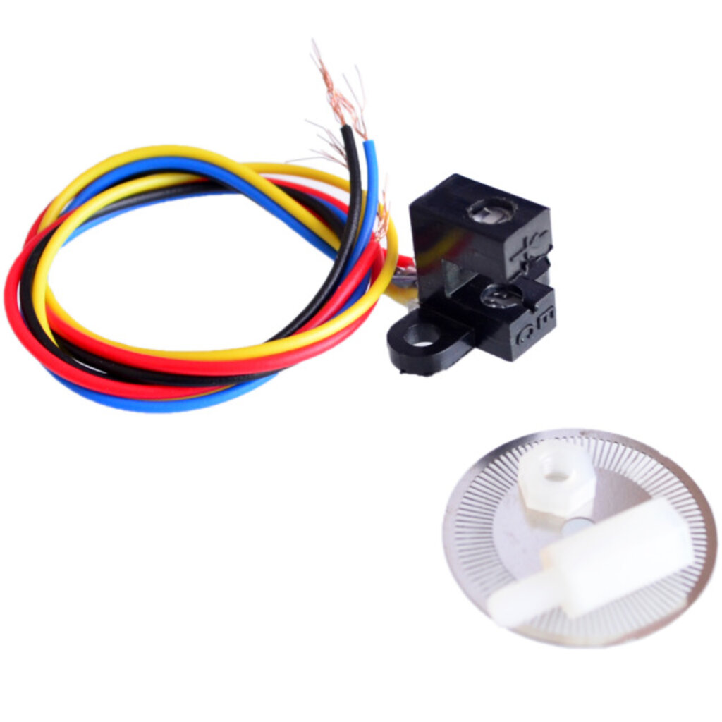 เซนเซอร์วัดความเร็วรอบล้อ พร้อมแผ่นจานหมุน Photoelectric encoder/speed ... เซนเซอร์วัดความเร็วรอบล้อ พร้อมแผ่นจานหมุน Photoelectric encoder/speed ...