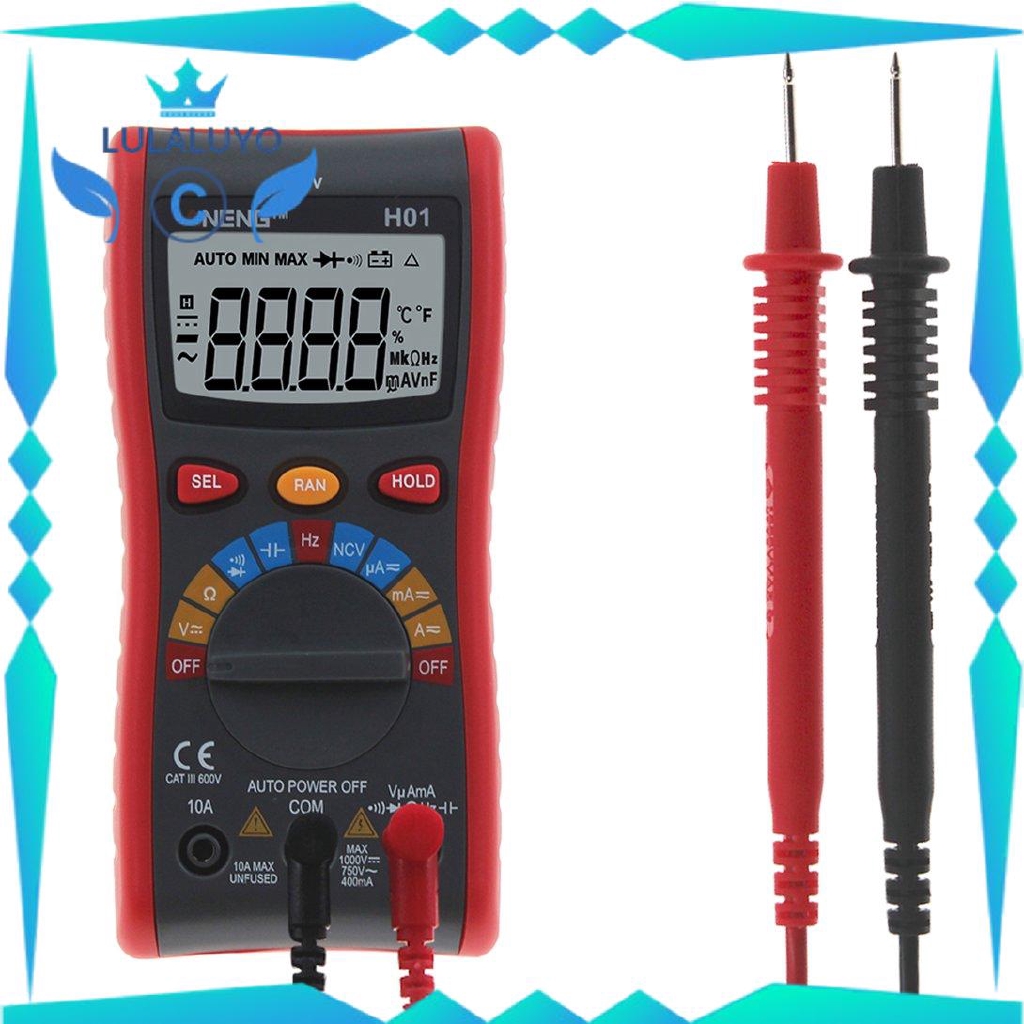 MC Mini Multimeter Digital Multimeter Auto Range Tester Multimeter“In ...