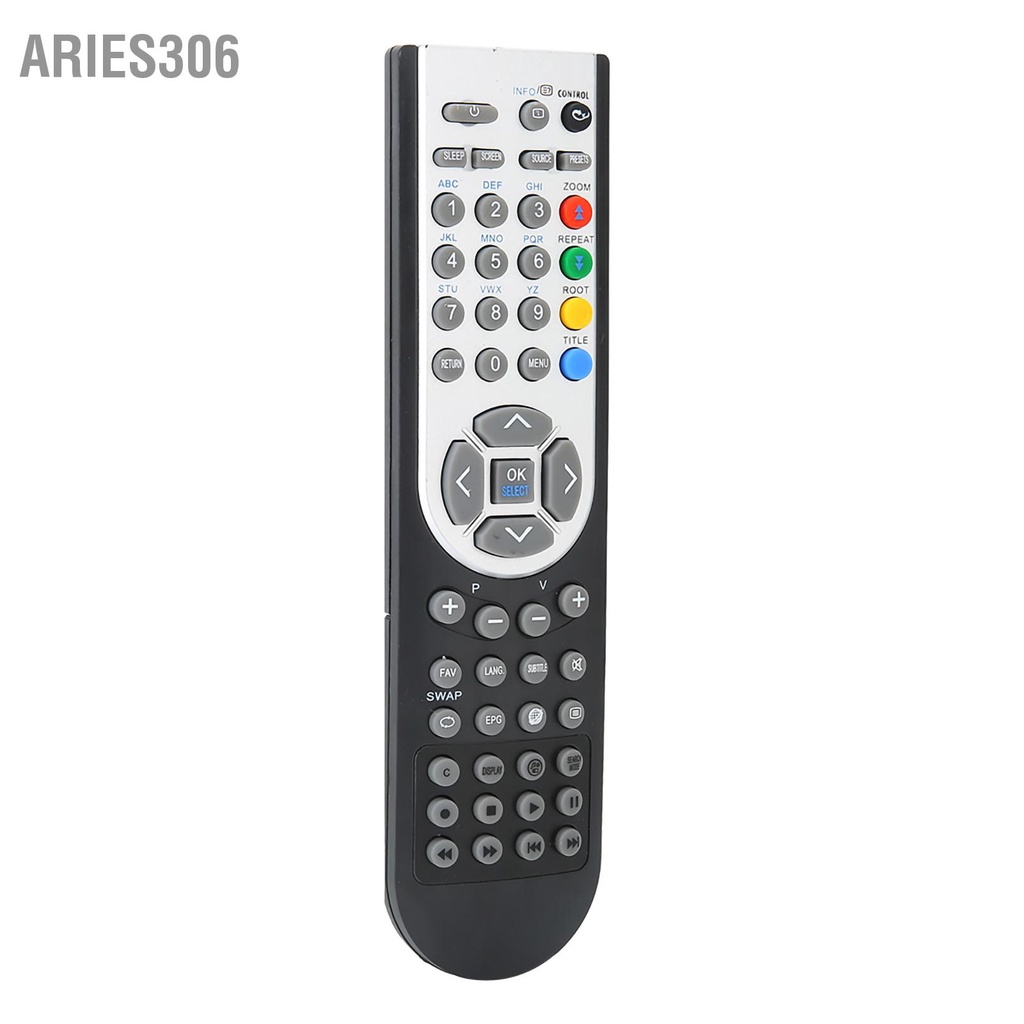 Aries306 RC1900 HD Smart TV Remote Control Black Replacement for OKI ...