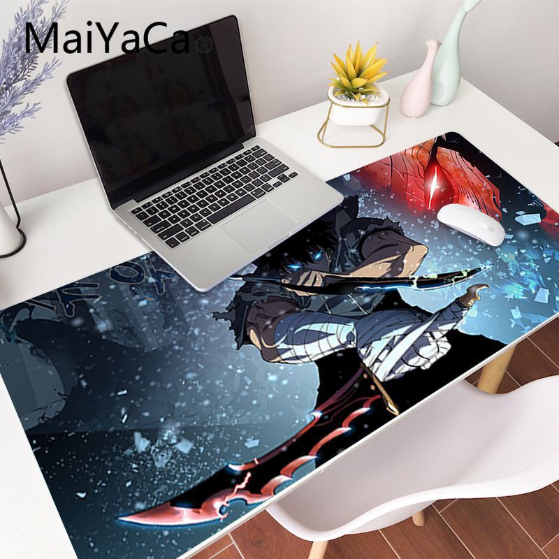 ☇แผ่นรองเมาส์ 800x300mm mousepad Solo Leveling gamer play mats Gaming ...