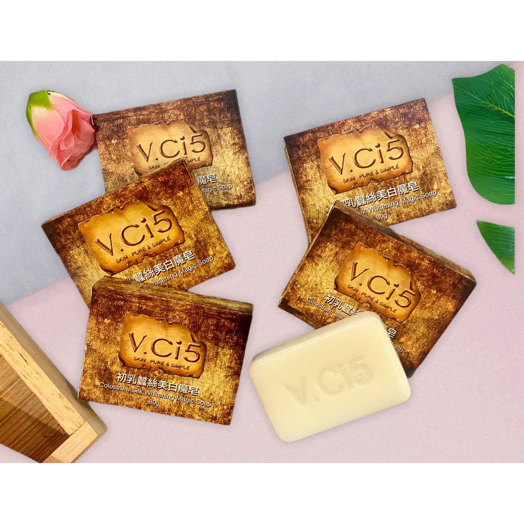 v.ci5 Whitening magic soap set 6 pcs. - alexskincare - ThaiPick
