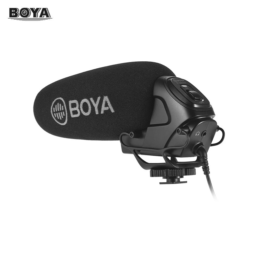 original boya by - bm 3030 on - camera ไมโครโฟน 3 . 5 มม. 2 ชิ้นพร้อม ...