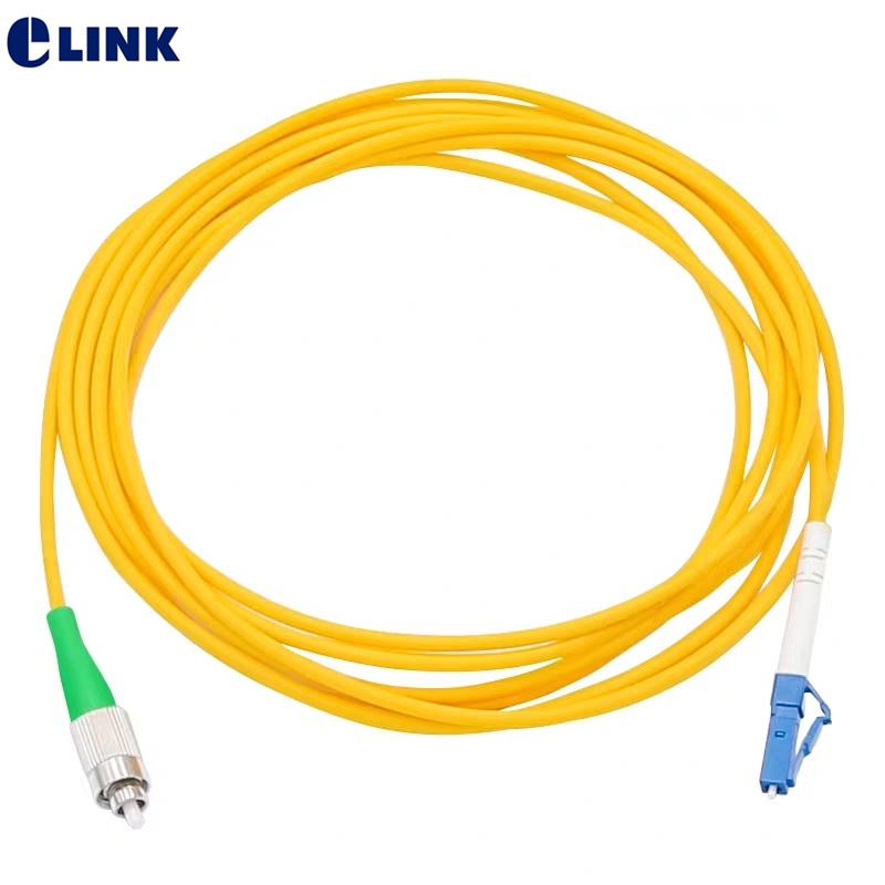 10pcs LCUPC-FCAPC fiber optic patch cord 1 2 3 5 7 10M Simplex ...