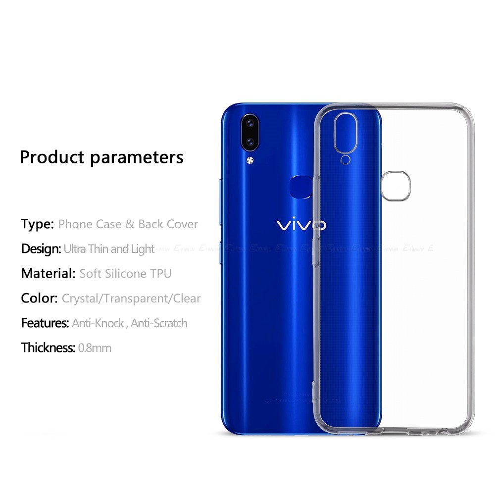 เคสใสนิ่ม ผิวนิ่ม Vivo X23 Y11 Y12 Y95 Y93 Y97 Y79 Y70S Y71 V11 Nex 3 U20 Y19 x30 Y9S Y5S 2019 ...