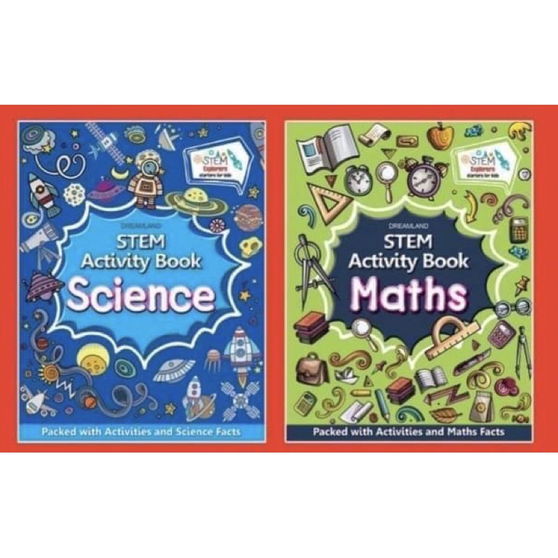 STEM Activity Book ชุด4เล่ม nd018 - kidsinspiration - ThaiPick