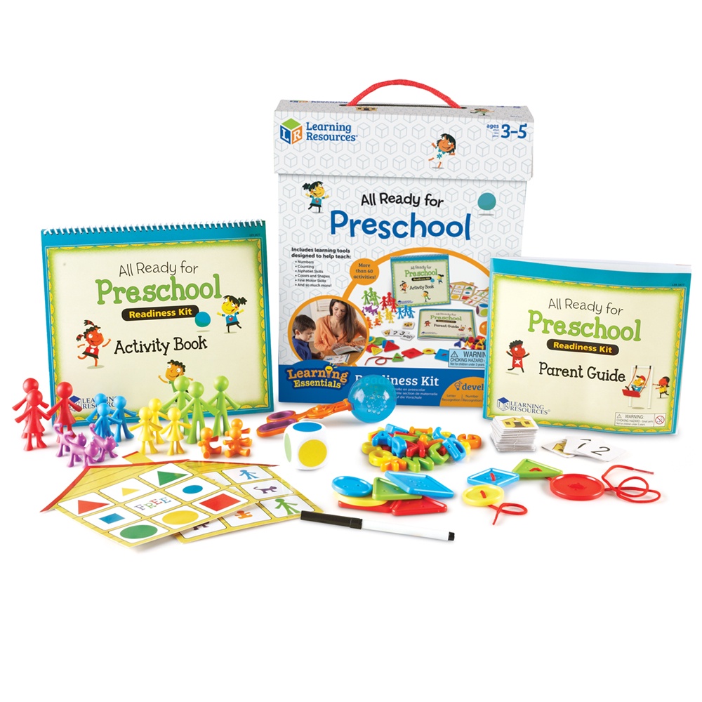 L4K Learning Resources All Ready For Preschool Readiness Kit ชุด เตรียม ...