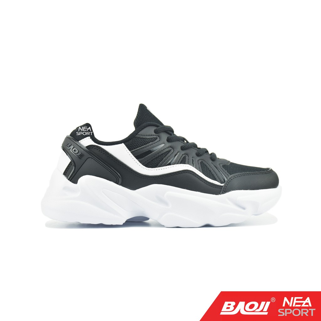 BAOJI 627 Two-tone Cotton Textile รองเท้าผ้าใบ บาโอจิ แท้ ผู้หญิง ...