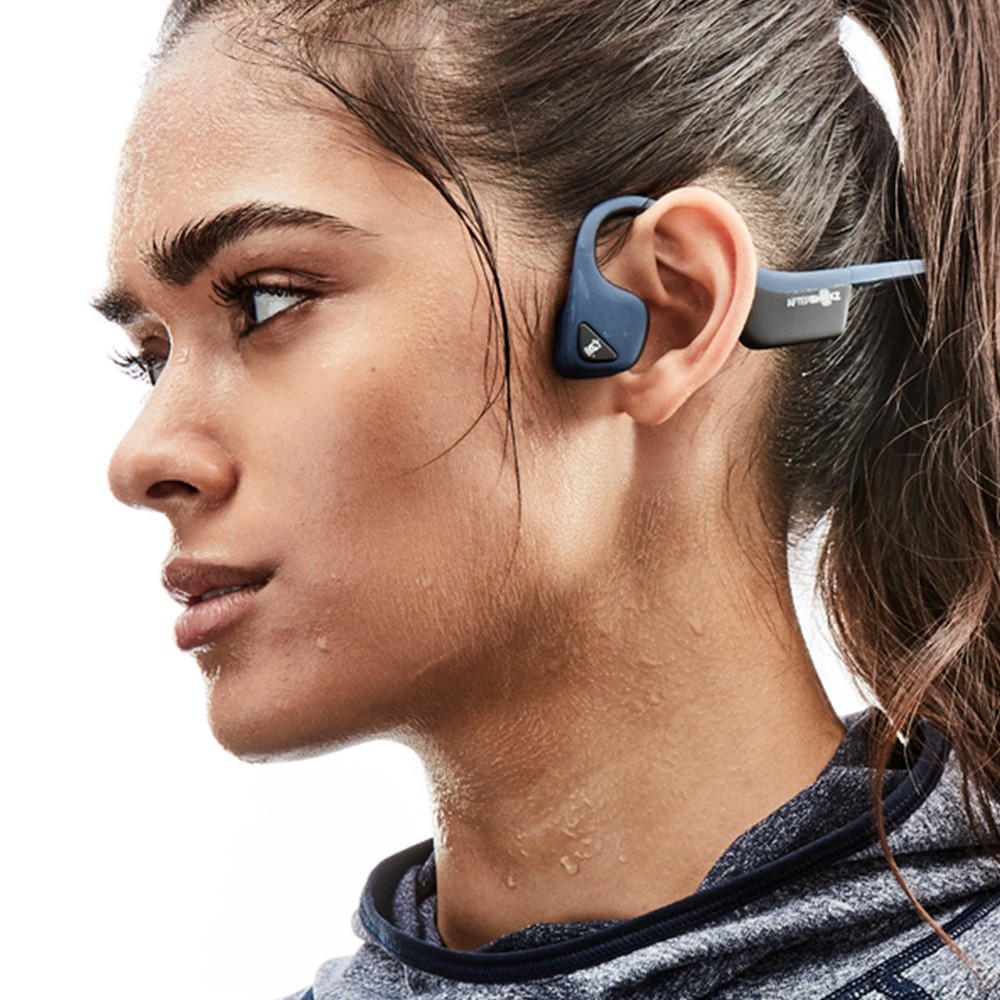 AfterShokz 650 Aeropex Open-Ear Wireless Bone Conduction Wireless ...