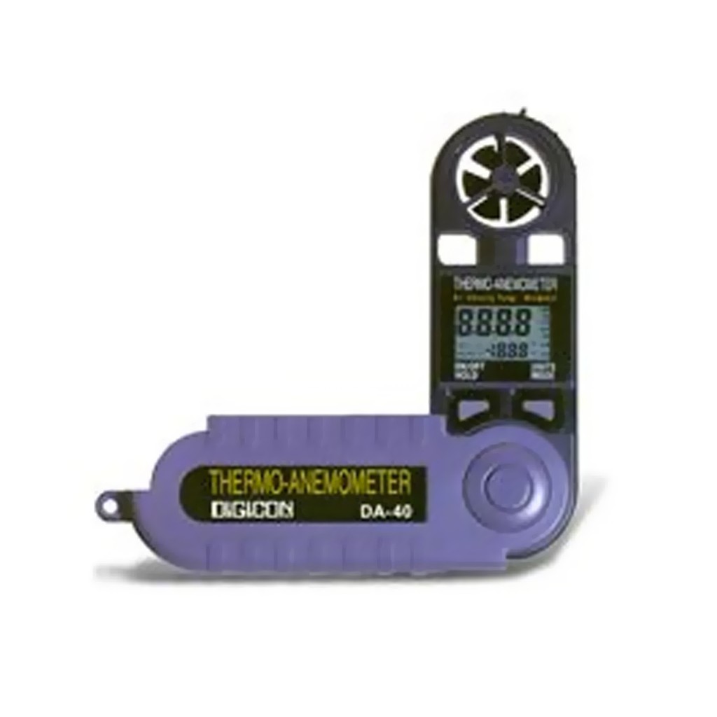 DIGICON มิเตอร์วัดความเร็วลม-วัดอุณหภูมิ DA-40 Thermo-Anemometer ...