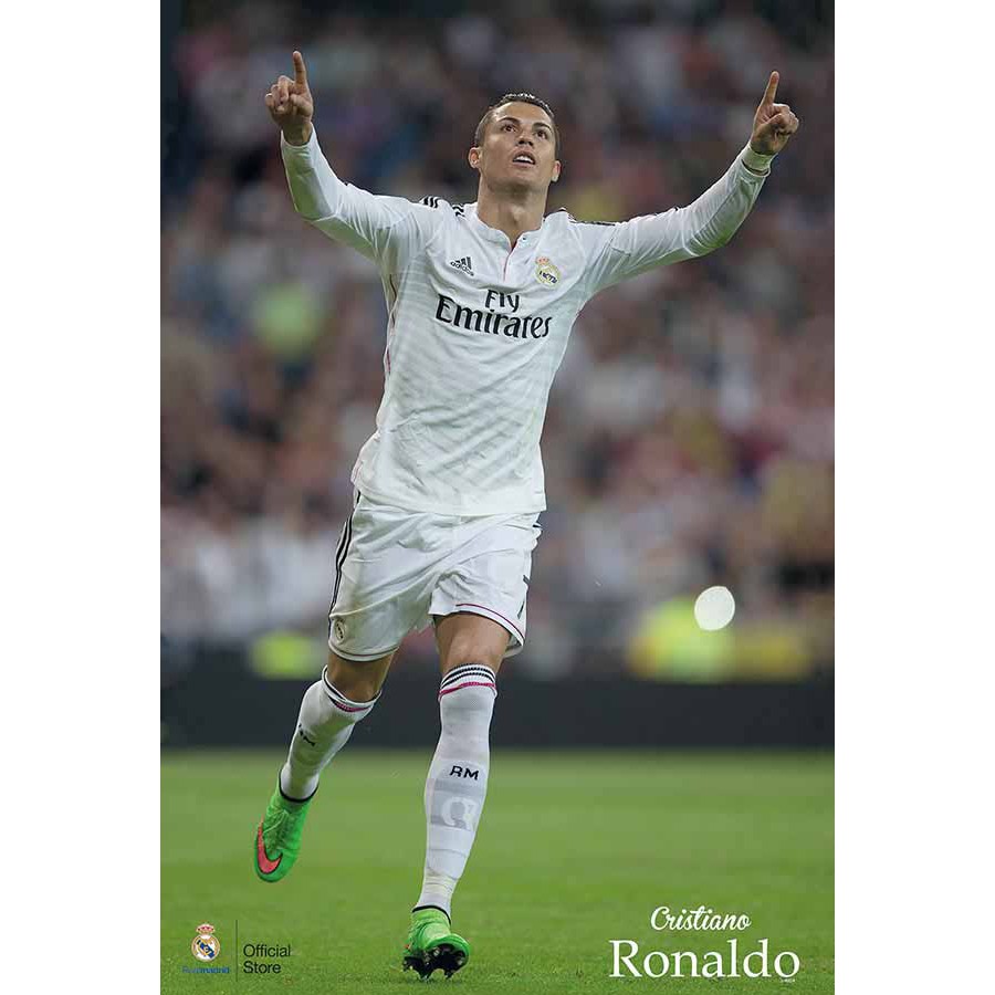 โปสเตอร์นักฟุตบอล Ronaldo | Shopee Thailand