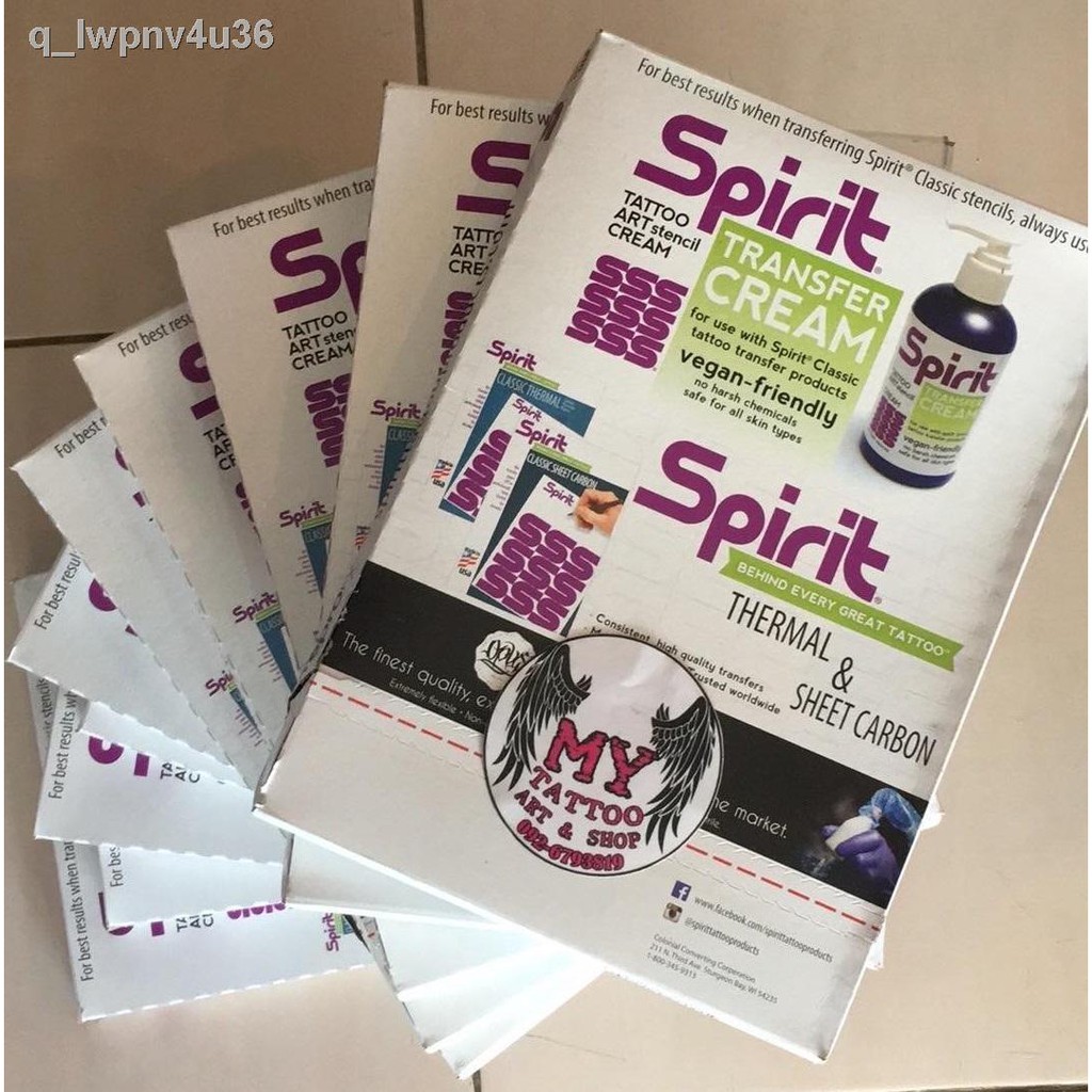 ஐกระดาษลอกลายสัก Spirit Tattoo Transfer Paper (Classic Freehand) made in USA - q_lwpnv4u36 ...