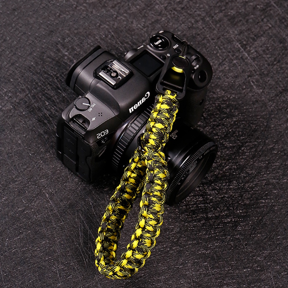 Camera Umbrella Rope Hand-Woven Camera Quick Release Wrist Strap Canon ...
