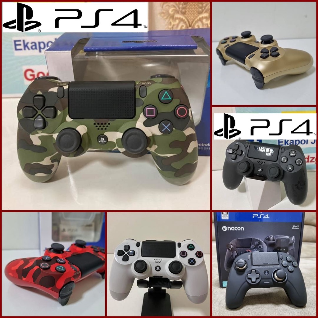 [มือ2] Joy Controller Ps4 จอย Dualshock4 Gen1 Gen2 Nacon เม้าส์