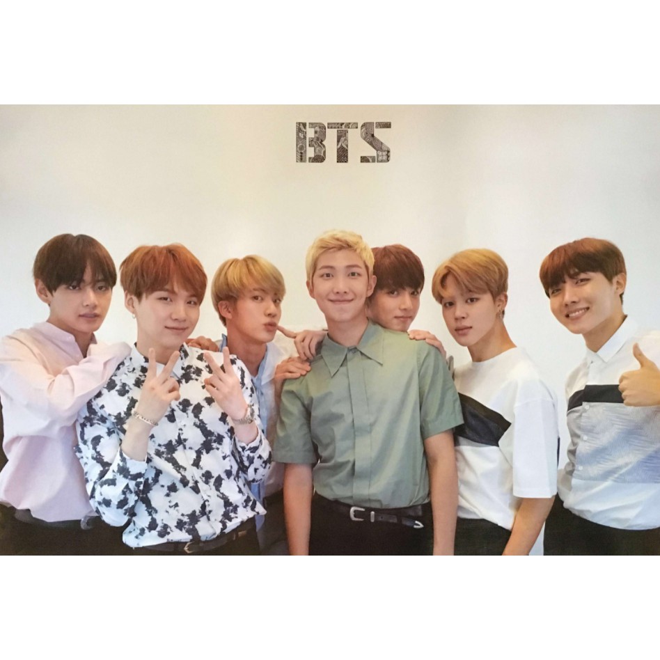 โปสเตอร์วงดนตรี BTS วงบีทีเอส วงเกาหลี โปสเตอร์ติดผนัง โปสเตอร์สวยๆ ...