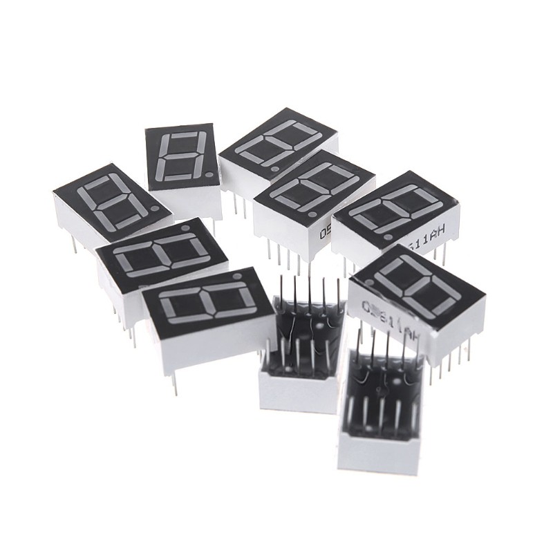 CRE10x 0.56 Inch 7 Segment 1 Digital LED Display Common Cathode Digital ...