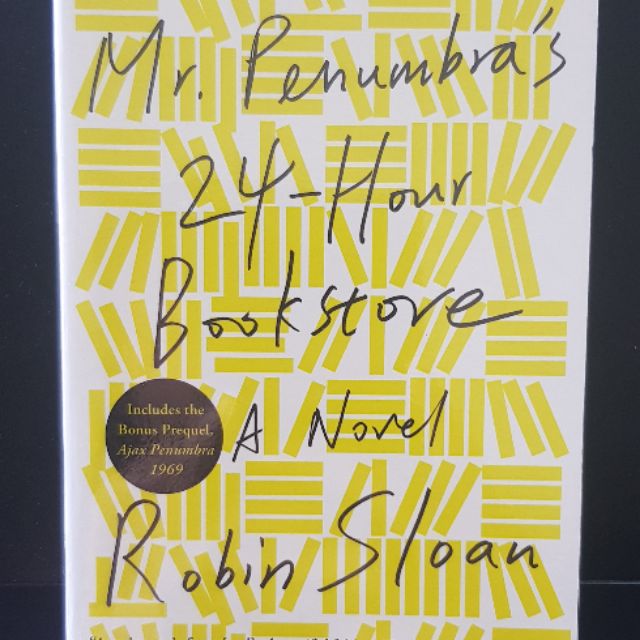 Mr. Penumbra's 24-Hour Bookstore by Robin Sloan | Shopee Thailand