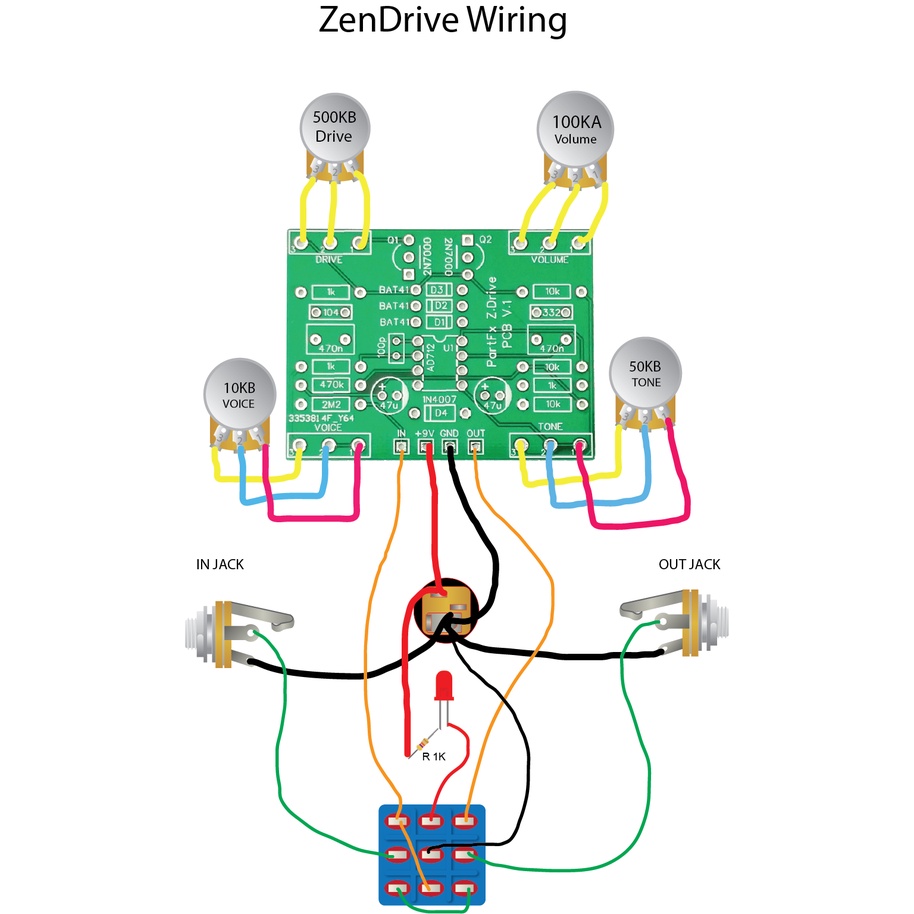 PCB วงจร ZEN Drive (ไม่ลงอุปกรณ์) - teeramanud - ThaiPick