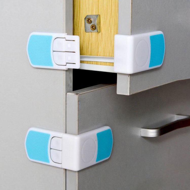 2021 ☼ L-Shape Baby Safety Lock Children Cupboard Cabinet Door Drawer ...