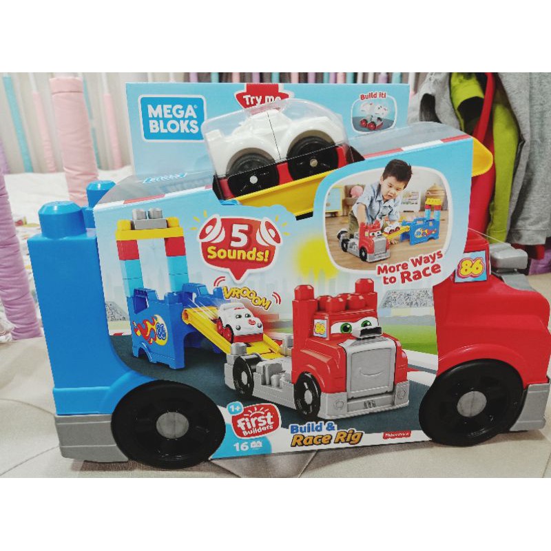 ตัวต่อรถบรรทุก แบรนด์ Mega Block แท้ 100% | Shopee Thailand