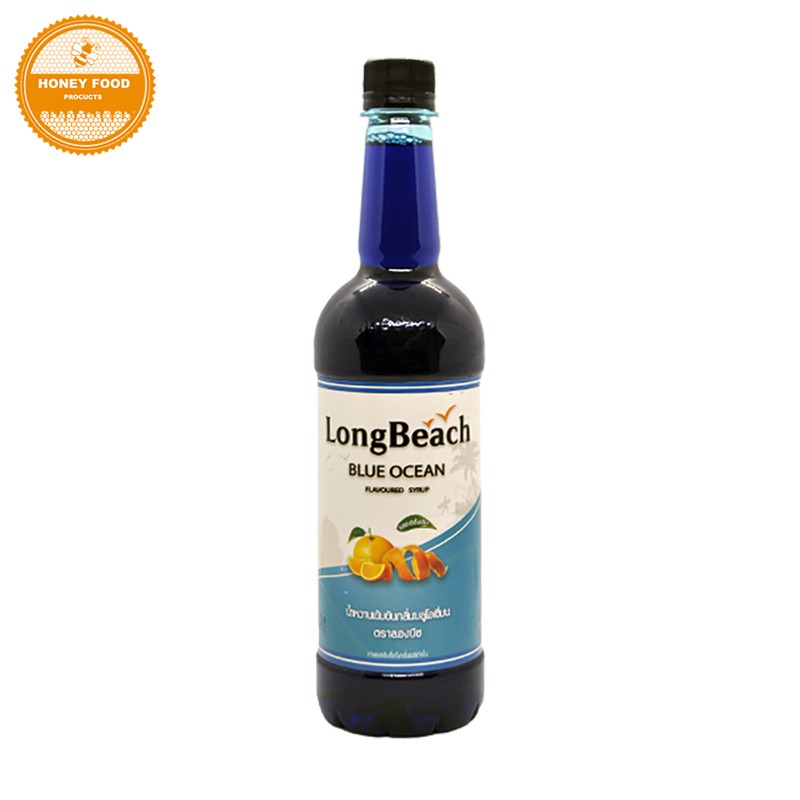 ลองบีชไซรัปบลูโอเชี่ยน 740 ml (LongBeach Blue Ocean Syrup) | Shopee ...