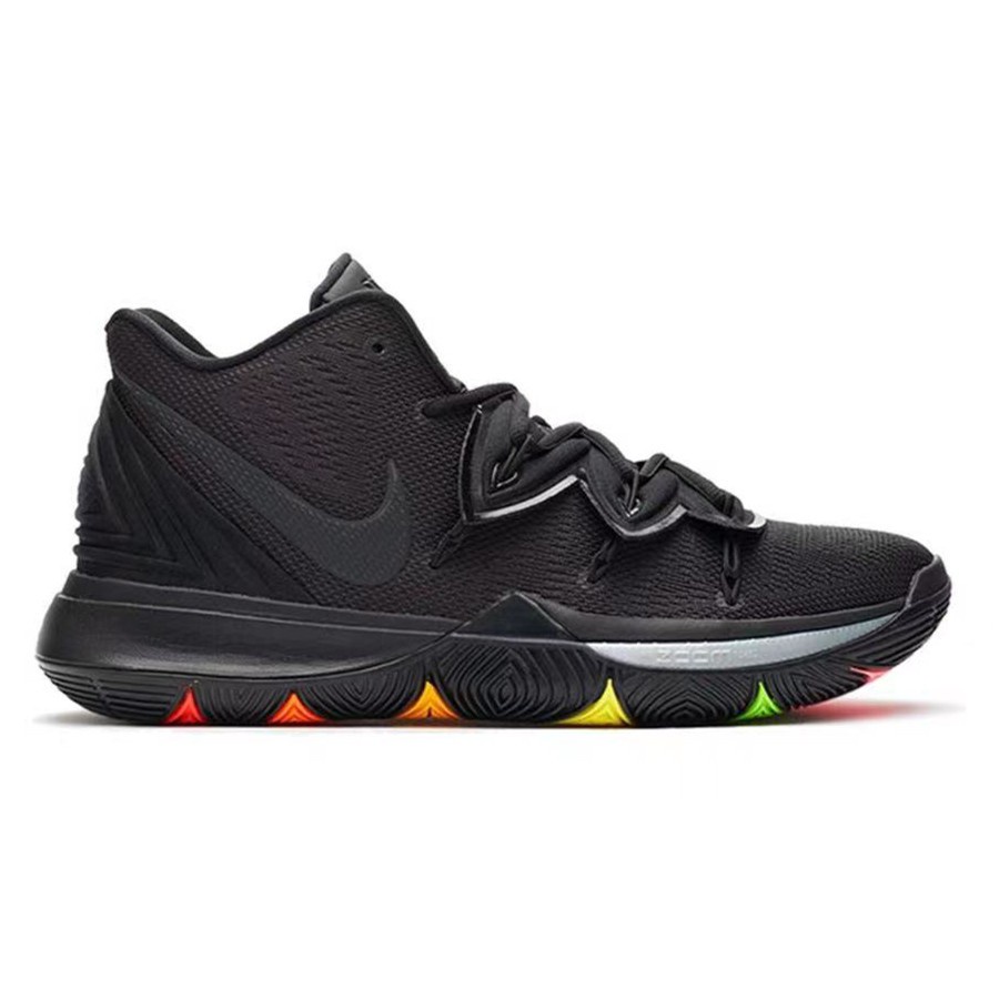 30 สี Nike Kyrie 5 All Black รองเท้าบาสเก็ตบอลกลางแจ้งรองเท้ากีฬาในร่ม ...