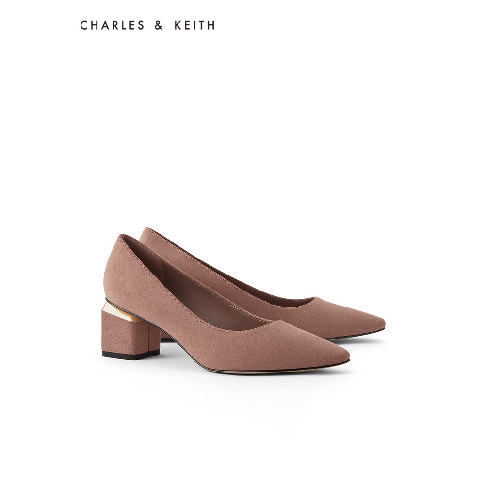CHARLESKEITH2021ฤดูร้อนใหม่CK1-61720051สุภาพสตรีพร็อพชี้รองเท้าส้นสูง ...