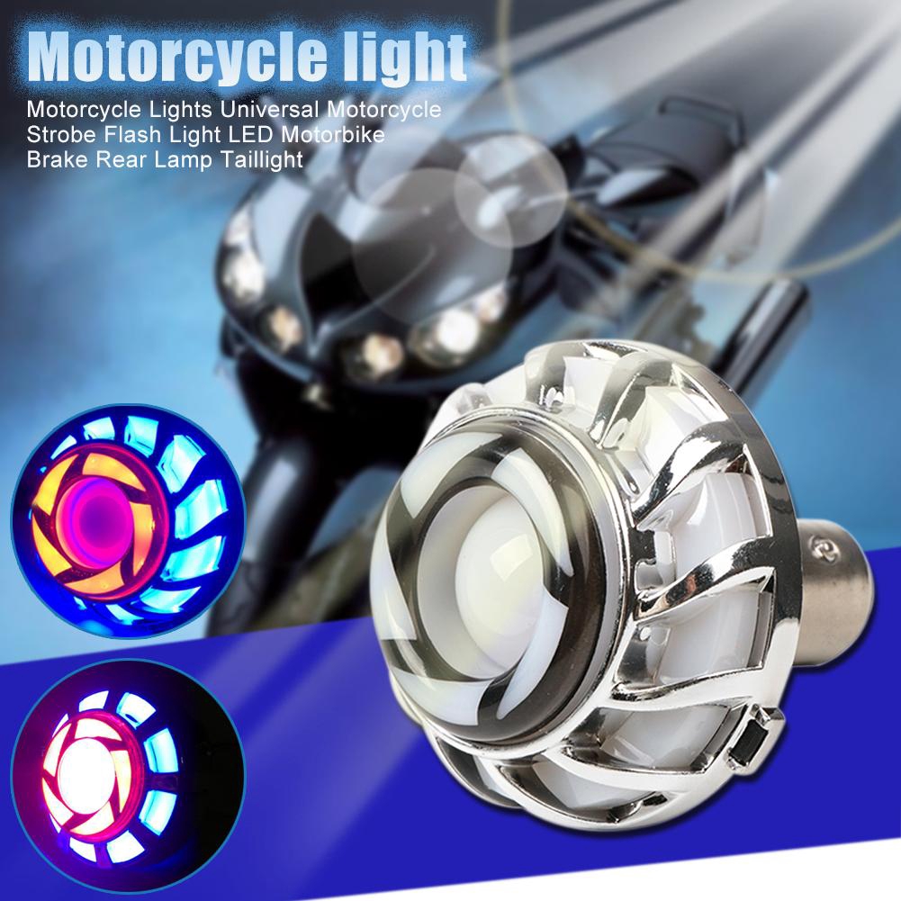 Motorcycle Lights Universal Motorcycle Strobe Flash Light LED Motorbike ...