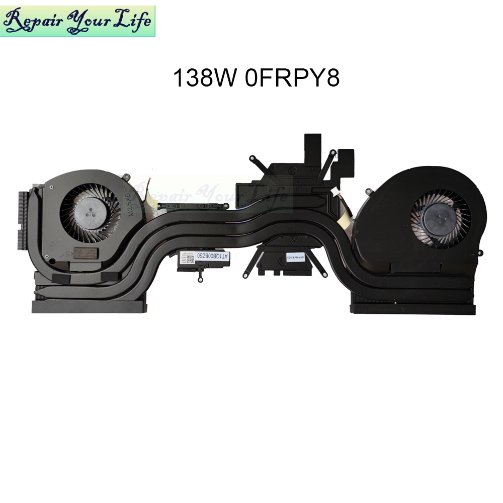 ของแท้ 100 Laptop Cooling fans Heatsink for Dell Alienware 17 R4 0FRPY8 ...