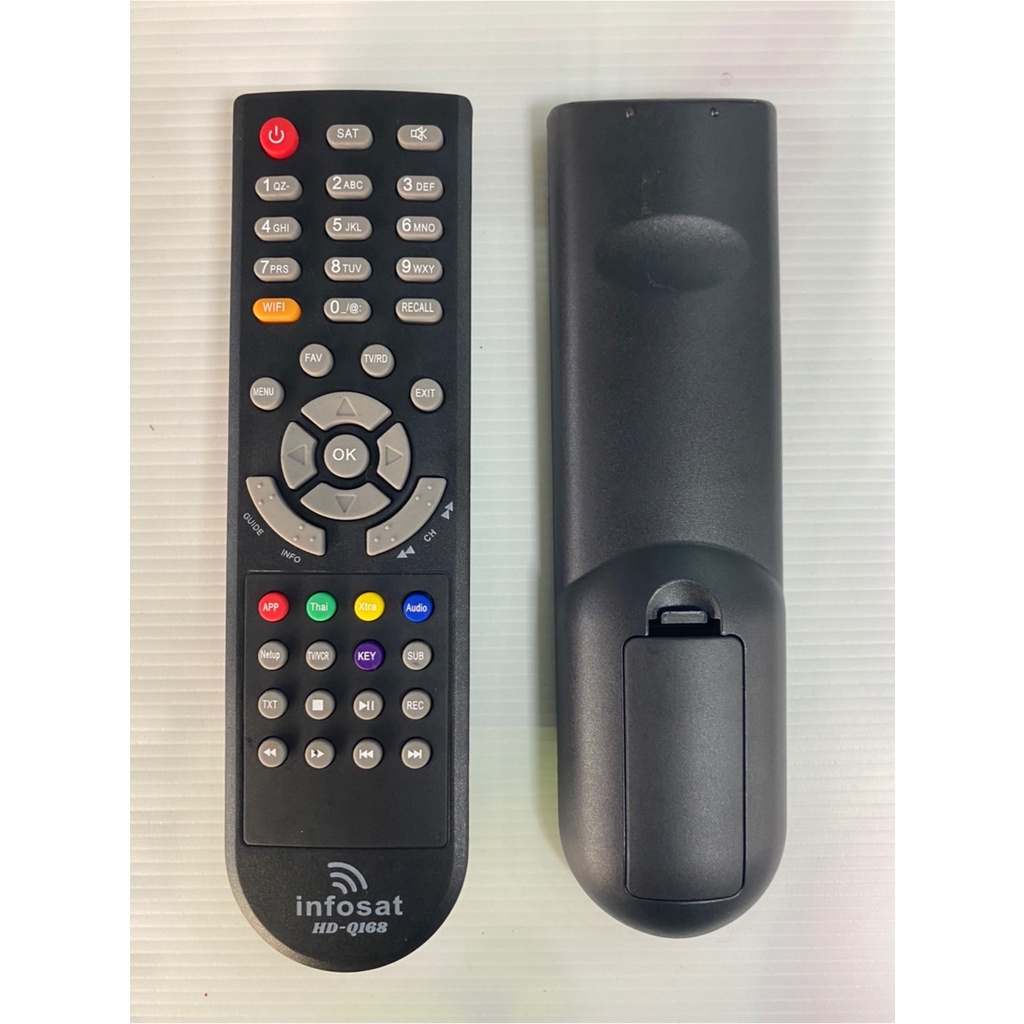 รีโมท Infosat (ใช้งานกับกล่อง infosat HD ได้ทุกรุ่น) - s.b.shopp - ThaiPick