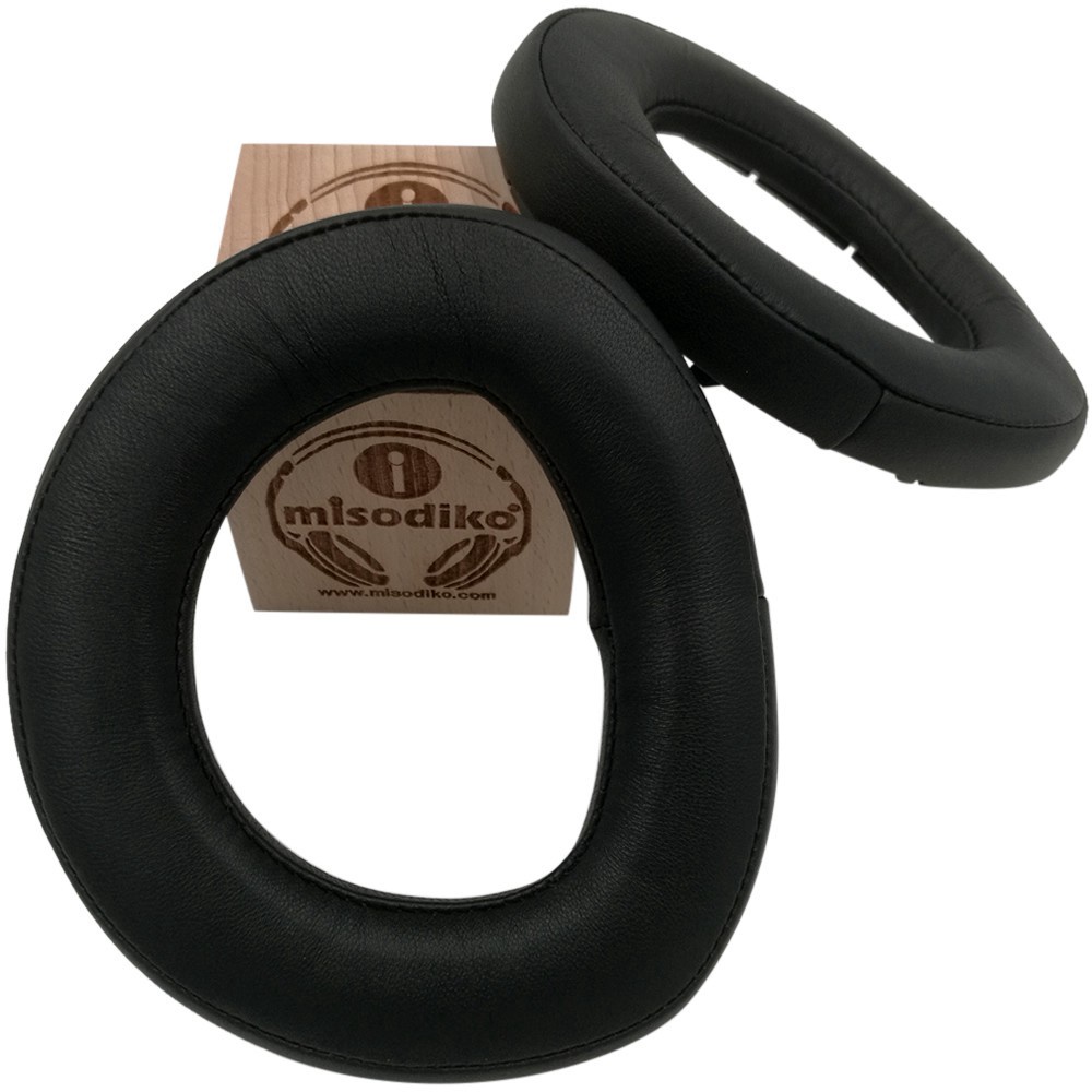 misodiko [Upgraded Sheepskin Leather] Ear Pads Cushion with Plastic ...