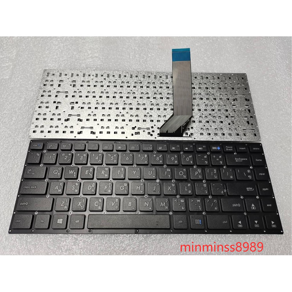 คีย์บอร์ด Keyboard Asus S400 S400C S400CA S400CB S400E S451 S451L X402C ...