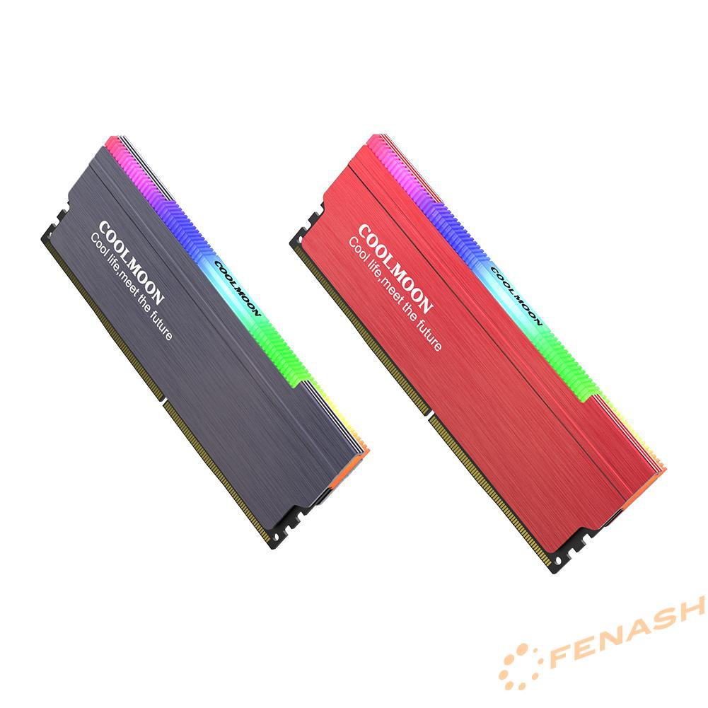 Fe Coolmoon Cr - D134S Argb Ram ฮีทซิงค์ระบายความร้อนสําหรับเดสก์ท็อป ...