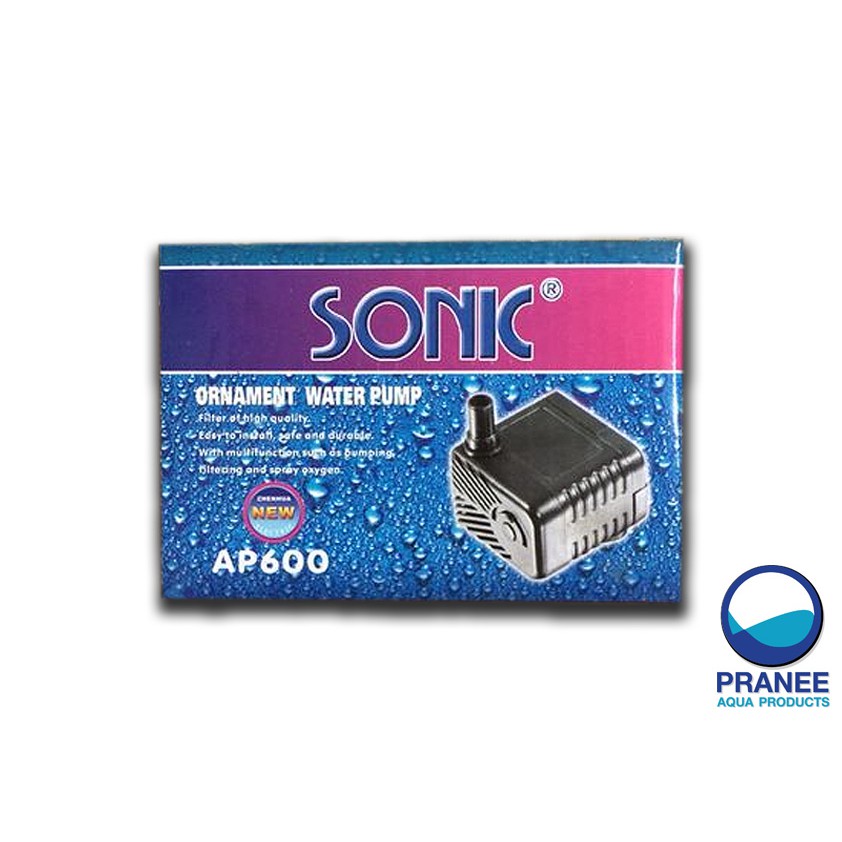 SONIC AP-600 ปั๊มน้ำขนาดเล็กกำลังไฟ 4 w | Shopee Thailand