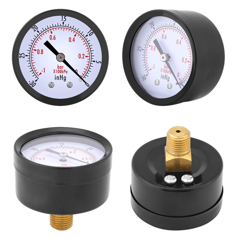 Dial NPT Pressure Water Hydraulic 40mm 0-14bar 0-200psi Gauge 1/8" Meter - xguli.th - ThaiPick
