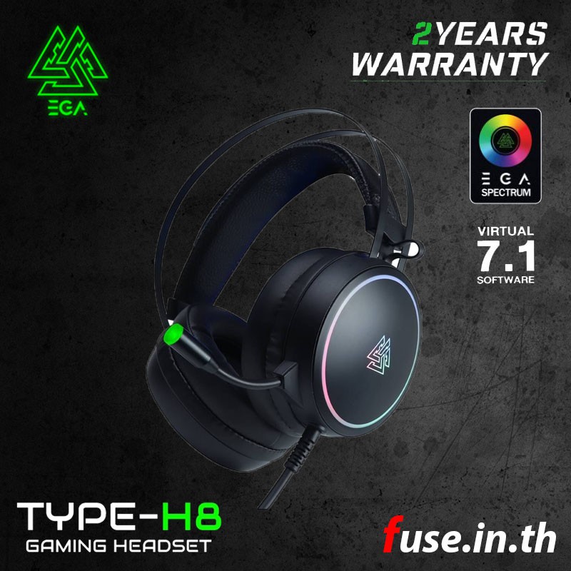 หูฟัง EGA TYPE H8 Gaming Headset | Shopee Thailand