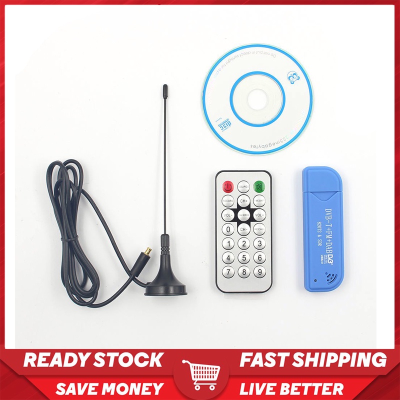 ไมโคร Mini Usb 2 . 0 Sdr + Fm + Dab Tv Dvb - T Stick Rtl 2832 U + R 820 ...