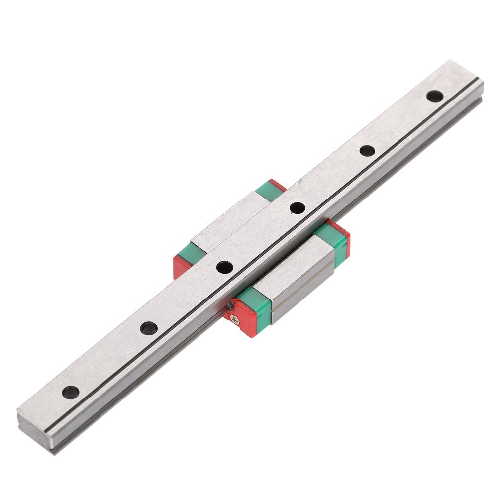 1pc LML12B Miniature Linear Rail Guide 12mm Width + Slide Block - xguli.th - ThaiPick