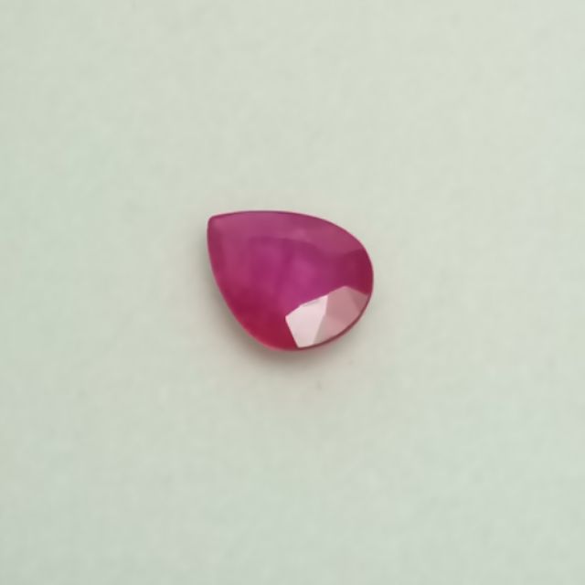 ทับทิม Ruby Pear.Cut. - onesatang - ThaiPick
