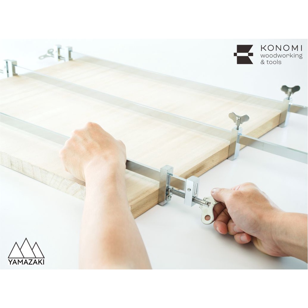 Hatagane Japanese Chrome Bar Clamps แคลมป์ญี่ปุ่น ชุบโครเมี่ยม แคลมป์หนีบจับชิ้นงาน ปากกาจับชิ้น ...