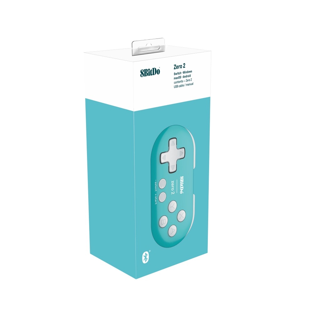 เกมคอนโซล：8BitDo Zero 2 Bluetooth Wireless Gamead Game Controller For ...