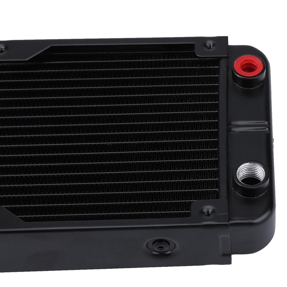 360mm 18 Tubes Computer Water Cooling Radiator Heat Sink With G4/1 ...