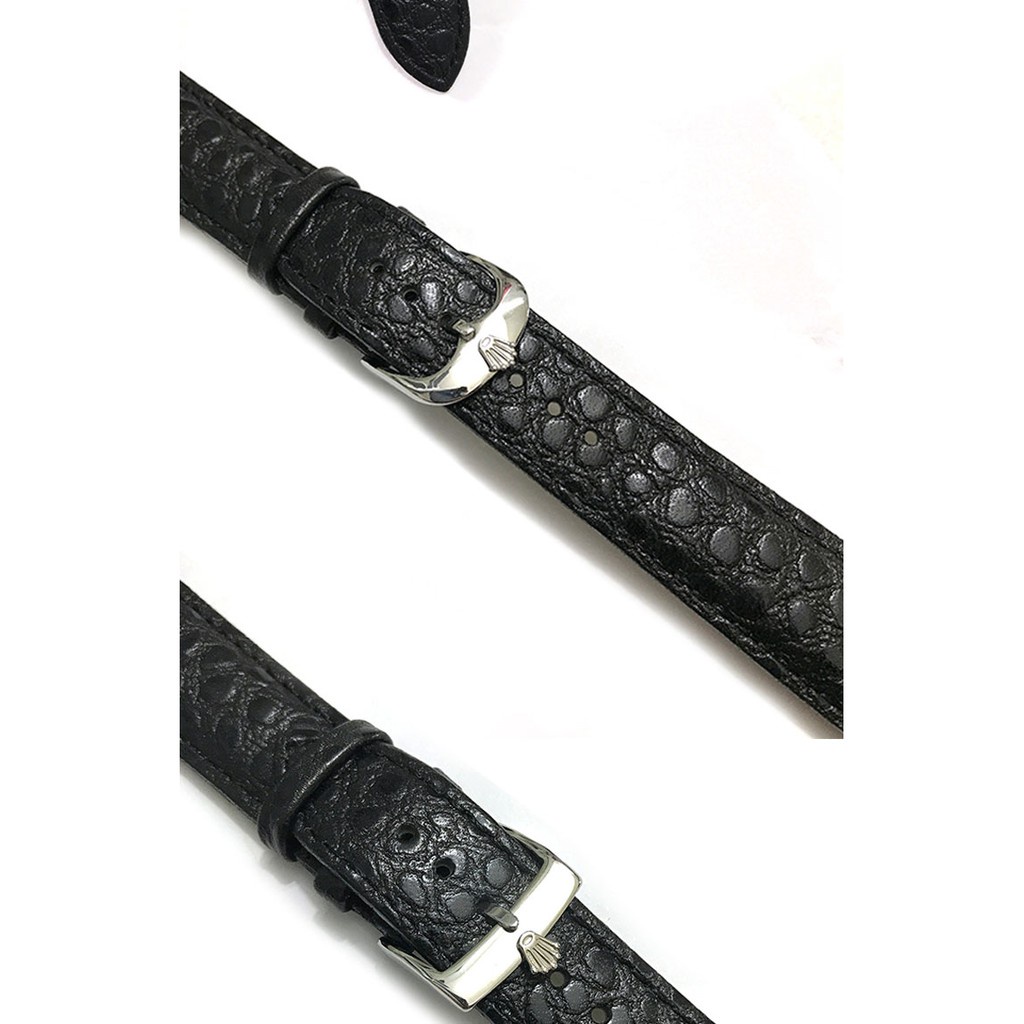 Genuine Leather Strap Mens Fitting Rolex SubmarinerDaytona Mens Watch ...