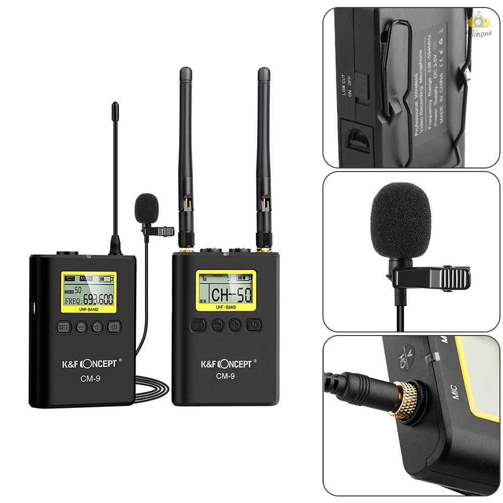 Muslady UHF Wireless Microphone System with Handheld Cardioid ...
