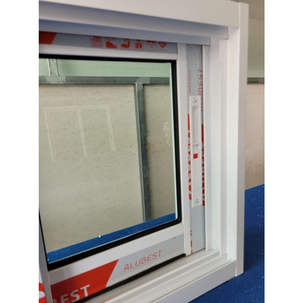 หน้าต่างบานเลื่อน60x40ซม หน้าต่างอลูมิเนียม หน้าต่างห้องน้ำ - pp.window ...